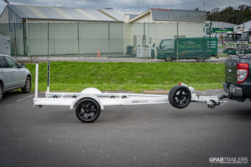 GFAB White Edition Single Jet Ski Trailer